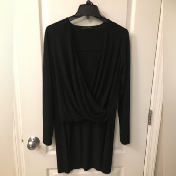 Zara | Tops | Zara Drapery Top Short Front Long Back | Poshmark